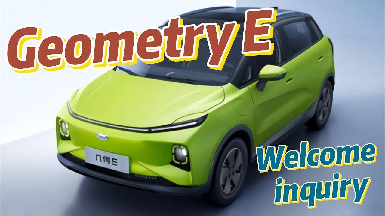 Geely Electric Car Geometry E Firefly 401km 5-door 5-seat adult mini ...