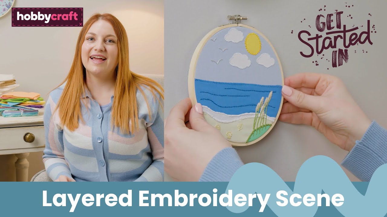 How to Embroider a Layered Scene | Get Started in Embroidery ...