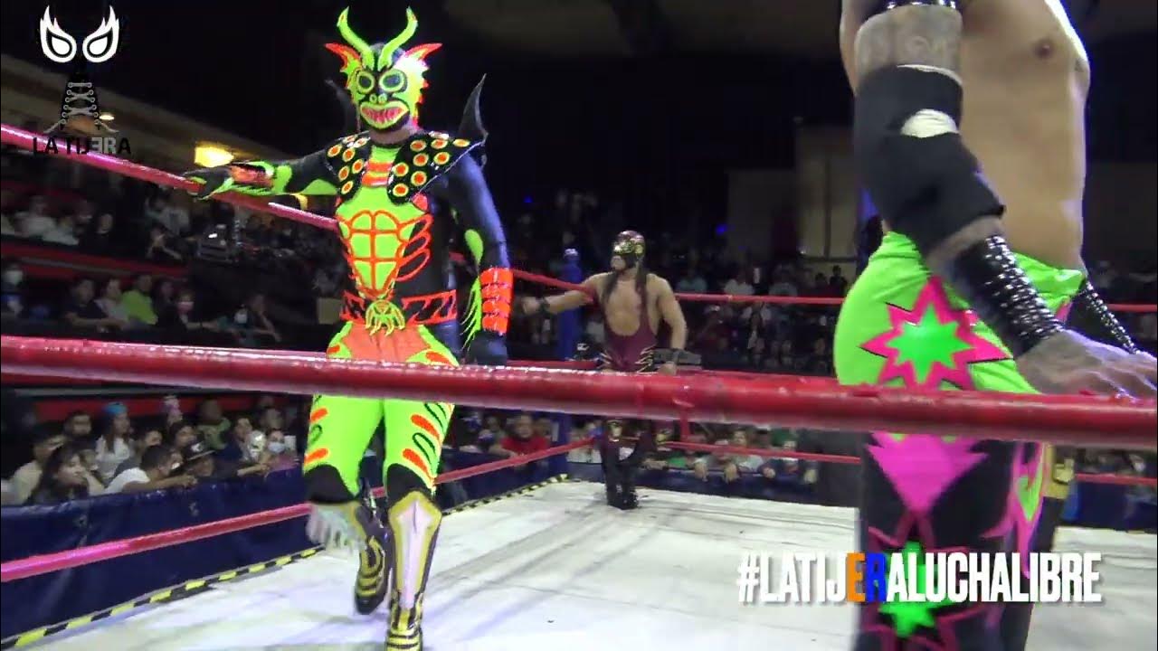 Puma de Oro Vs Tonalli Vs H. Alebrije Vs Aster Boy Vs Cerebro Negro Jr Vs Mafioso Vs Águila Roja ...