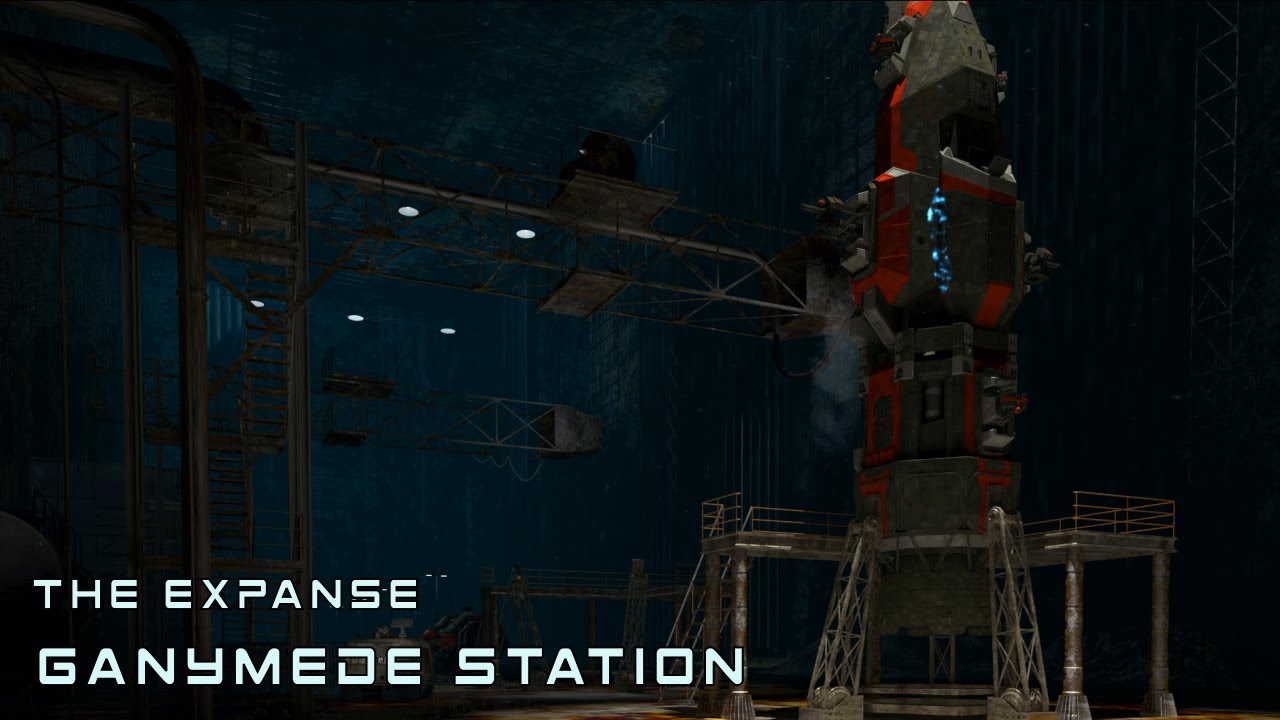 The Expanse | Ganymede Station | Relaxing Sounds of Space | Sci-Fi ...