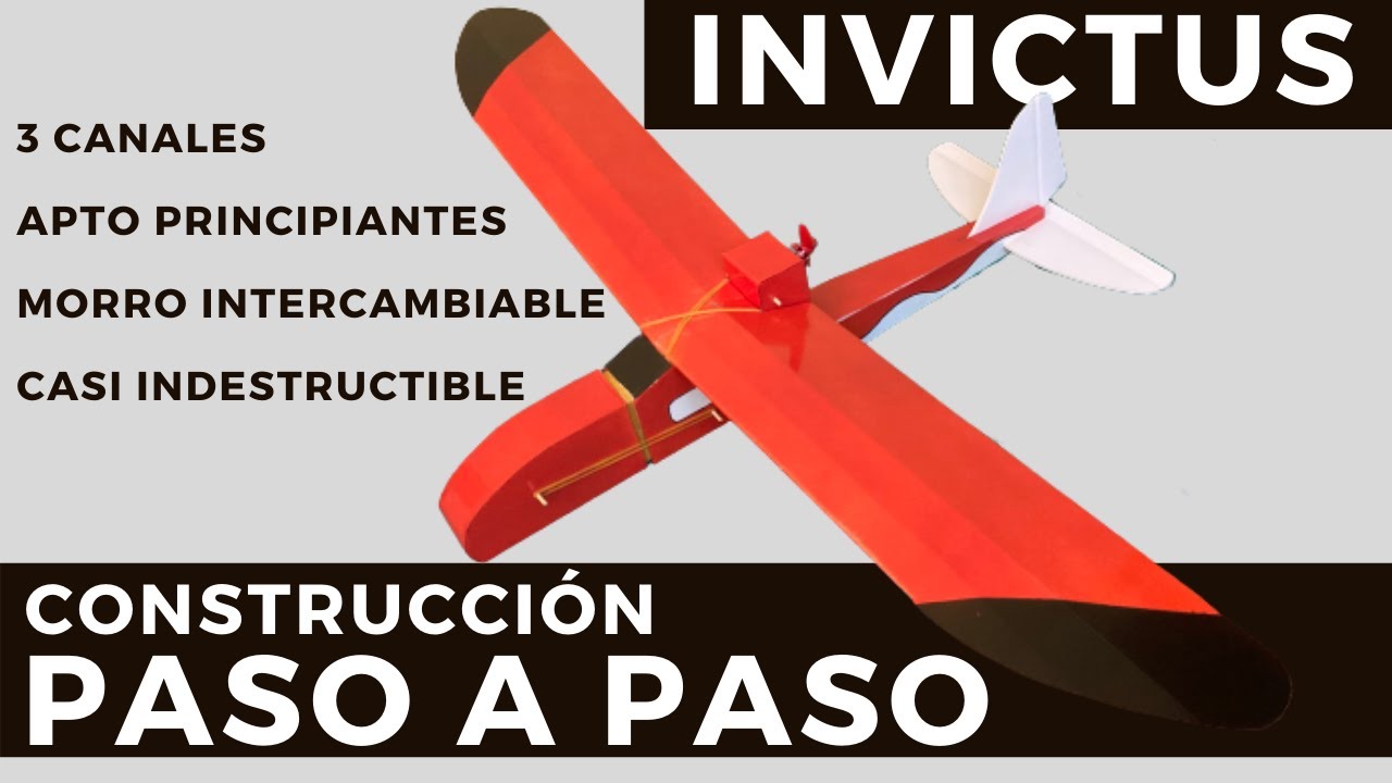 InVicTus - Montaje Paso a Paso con Planos | Aeromodelismo RC - YouTube