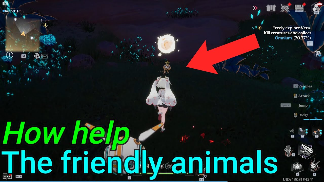 🎮Tower of fantrasy 🤗How you can help 😁the friendly animals 😎 - YouTube