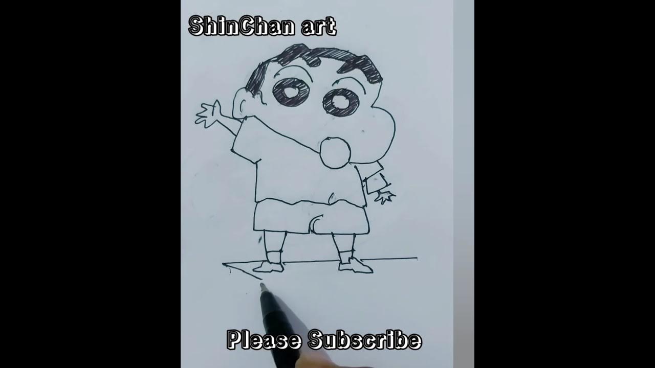 shin Chan art - YouTube
