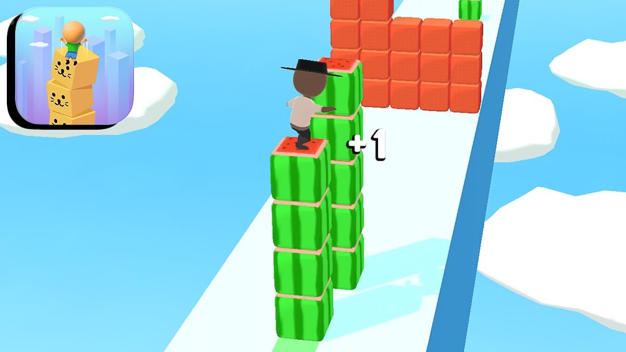 Cube Surfer Gameplay - New Skin | All Levels 136-138 - YouTube