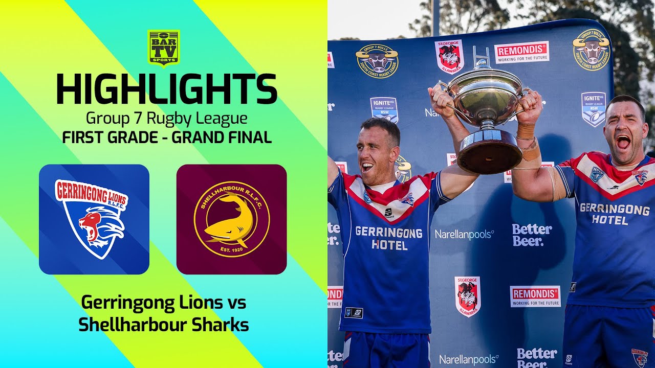 2024 Group 7 Rugby League Grand Final Highlights - Gerringong Lions v ...
