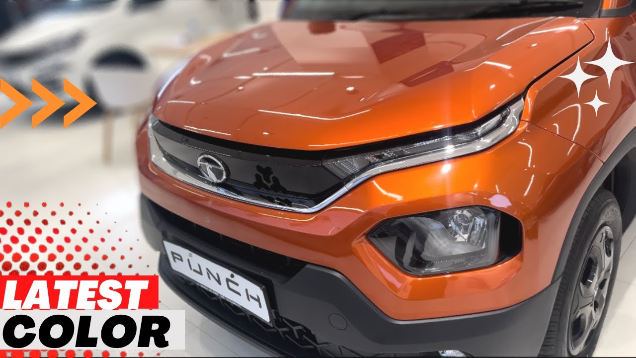 Tata Punch Unique Color 🔥🔥| Atomic orange | #punch - YouTube