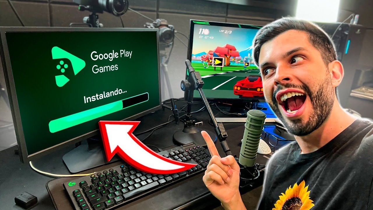 NOVO APP OFICIAL!! COMO JOGAR MOBILE NO PC!! - YouTube