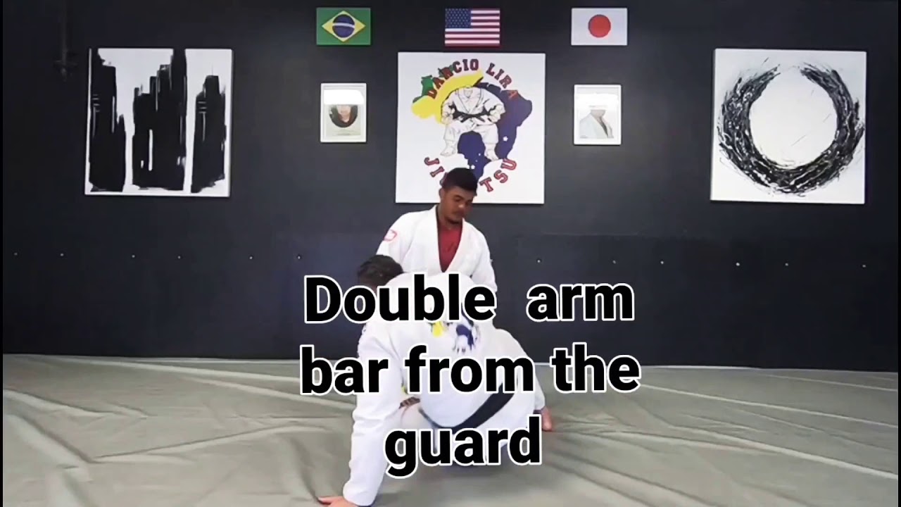 Double arm bar from the Close guard - YouTube