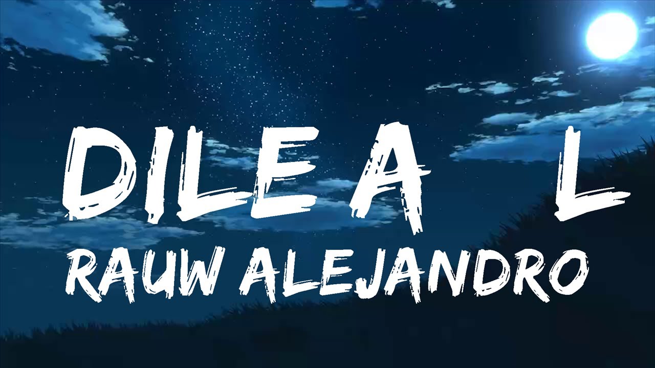 Rauw Alejandro - Dile A Él | Music Hight - YouTube