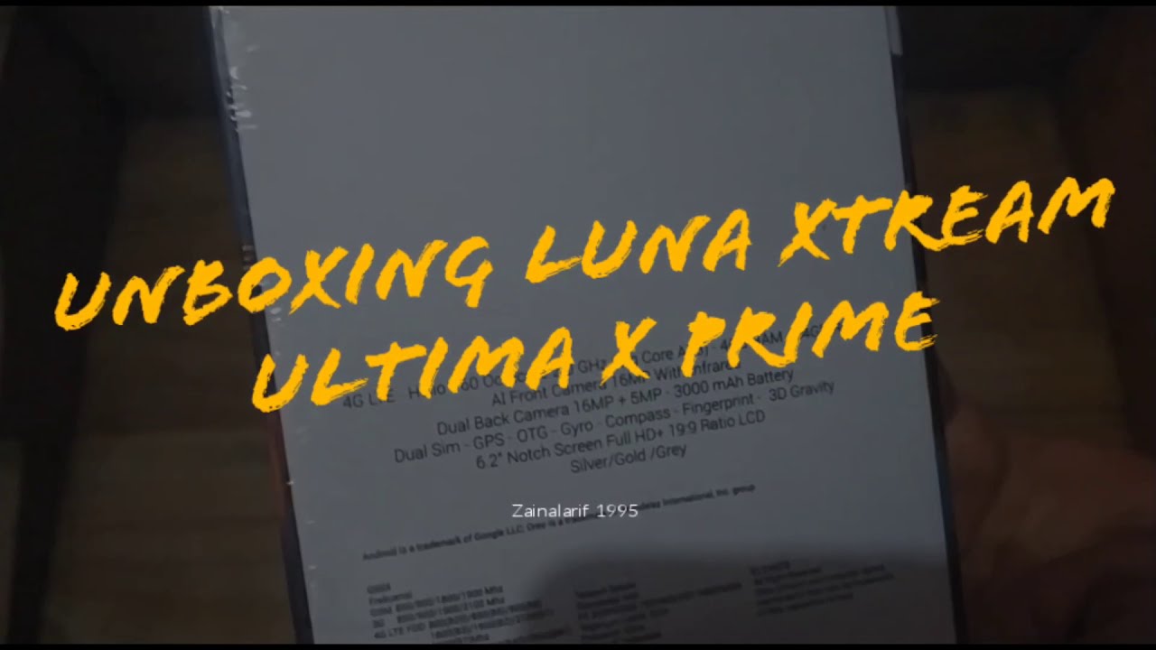 Unboxing Luna Xtream Ultima X Prime Ditahun 2020 Luna X Prime Luna G60X ...
