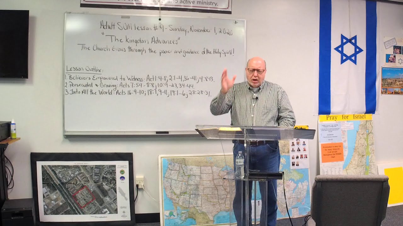 The Church grows through the power and guidance of the Holy Spirit ...