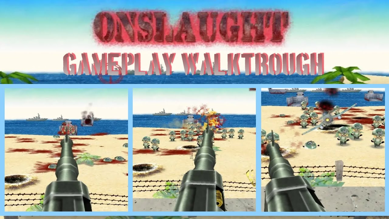 Onslaught [PC] - Gameplay Walkthrough - Old PC Games - YouTube