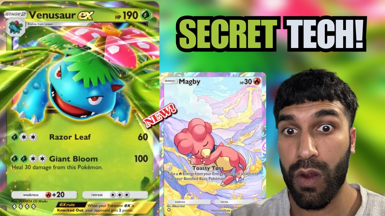 VENUSAUR & BABY RAMP STRATEGY Is TOO POWERFUL! Pokémon TCG Pocket - YouTube
