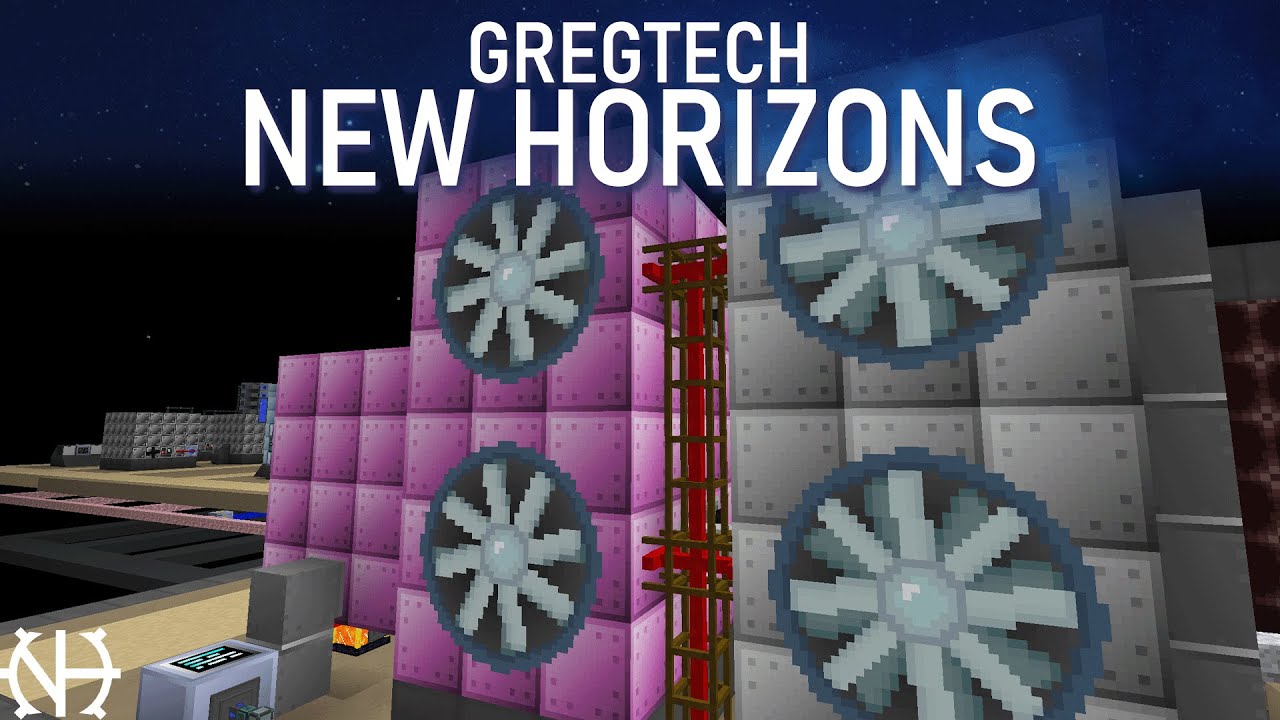 Gregtech New Horizons - 54 - Turbine Power! Modded Minecraft - YouTube