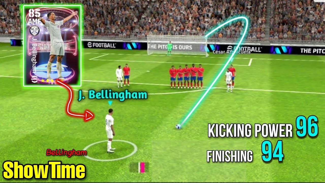 ShowTime 102 Rated J. Bellingham Gameplay Full Reviews eFootball 2024 ...