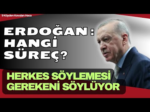 ERDOĞAN: HANGİ SÜREÇ? SÜREÇ YASASI NE ALEMDE BELLİ DEĞİL! #genelaf #af #infazdüzenlemesi 