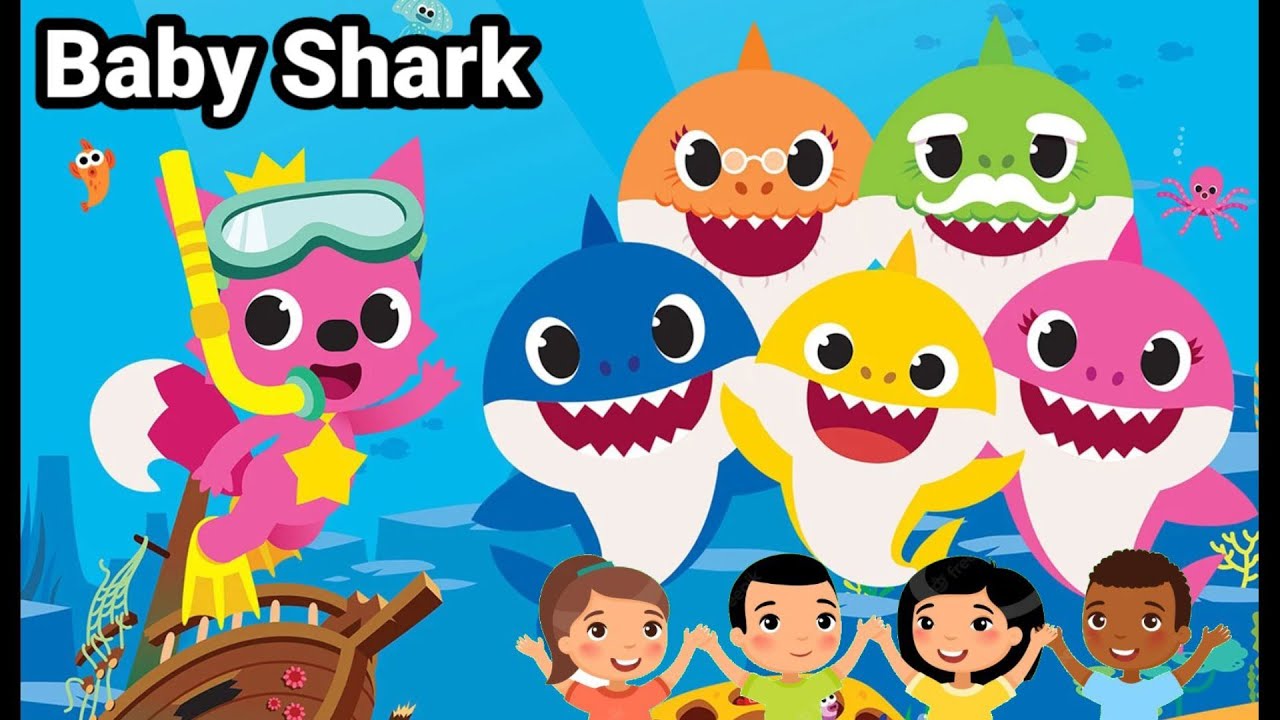 Baby Shark | Baby Shark Dance | Animal Songs | Nursery Rhymes | #Shark ...