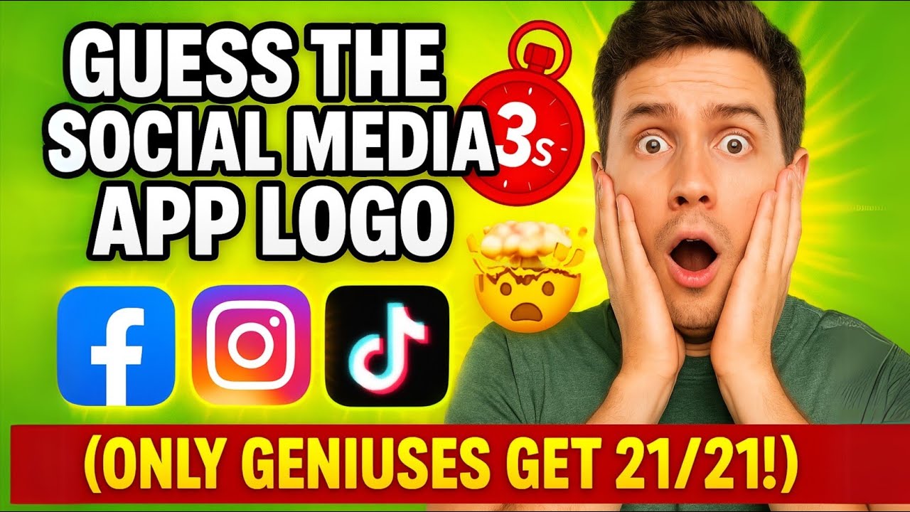Guess the Social Media App Logo in 3 Seconds (Only Geniuses Get 21/21 ...