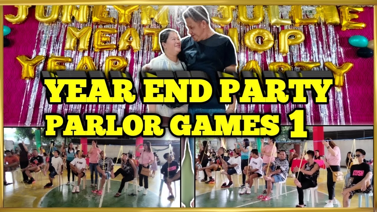 PARLOR GAME 1, YEAR END PARTY💞 | EVELYN BALONZO - YouTube