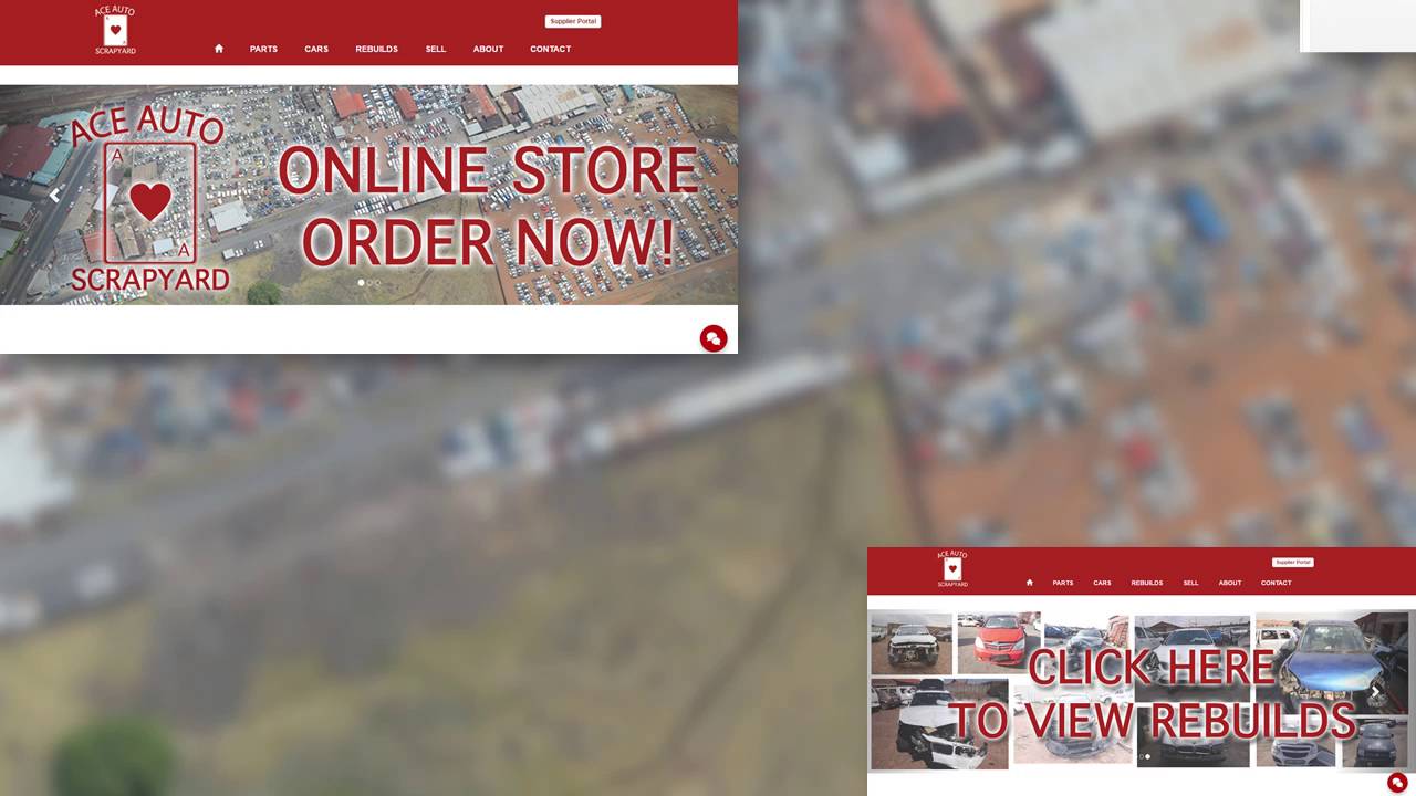 Ace Auto Scrapyard Website / Online Store - YouTube