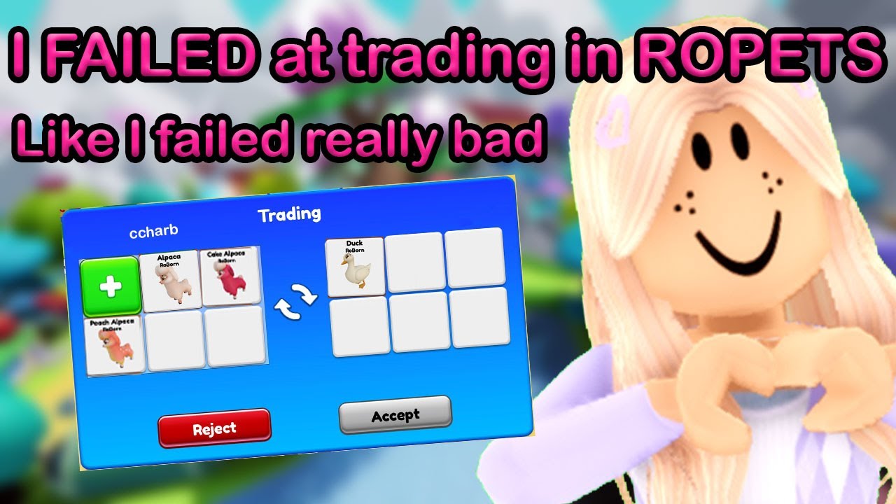 Trying to complete my collection in ROPETS and I FAILED at trading ...