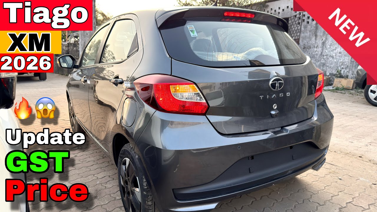 All New Tata Tiago XM Update GST price 2026 Tiago XM On-Road & Mileage ...