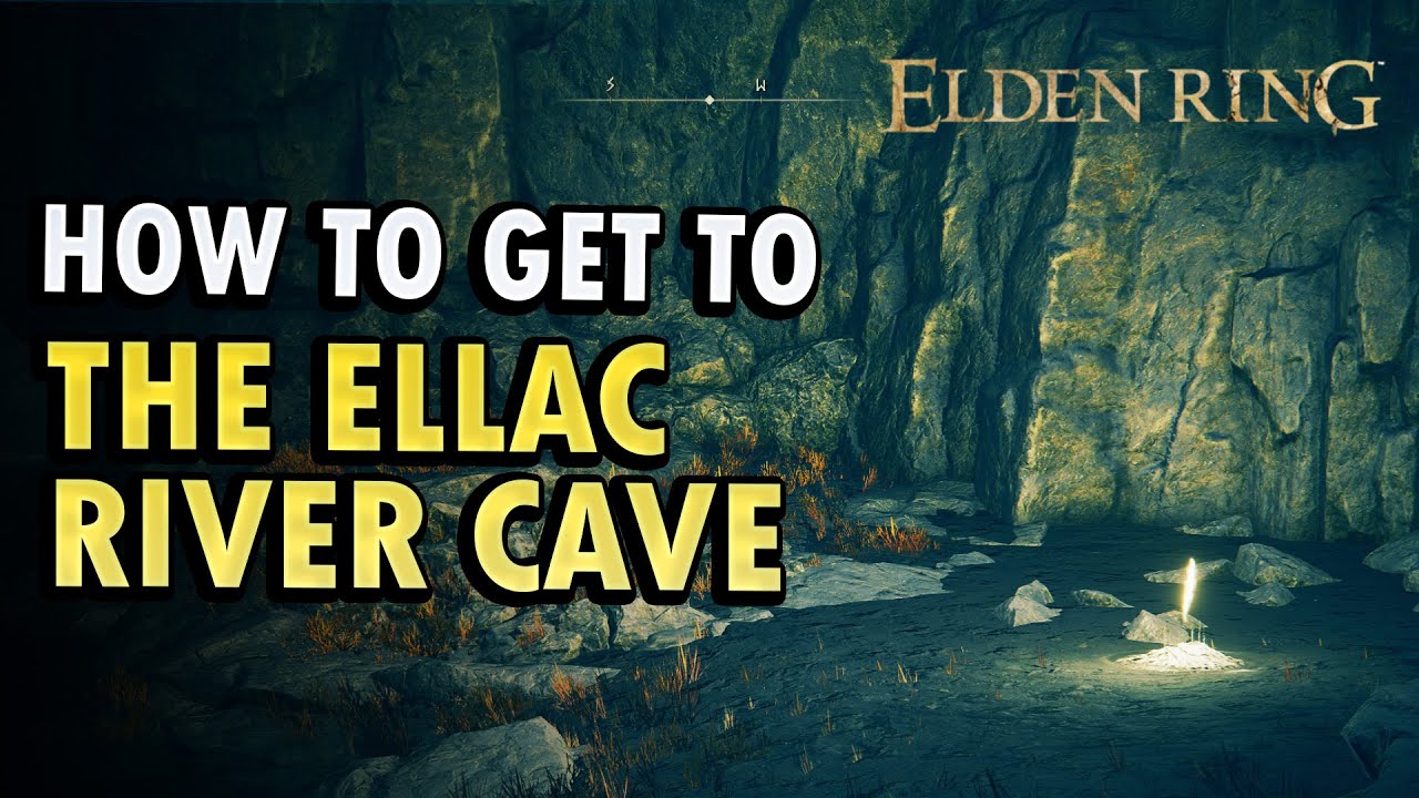 How to Get to The Ellac River Cave Site of Grace Elden Ring DLC Guide - YouTube