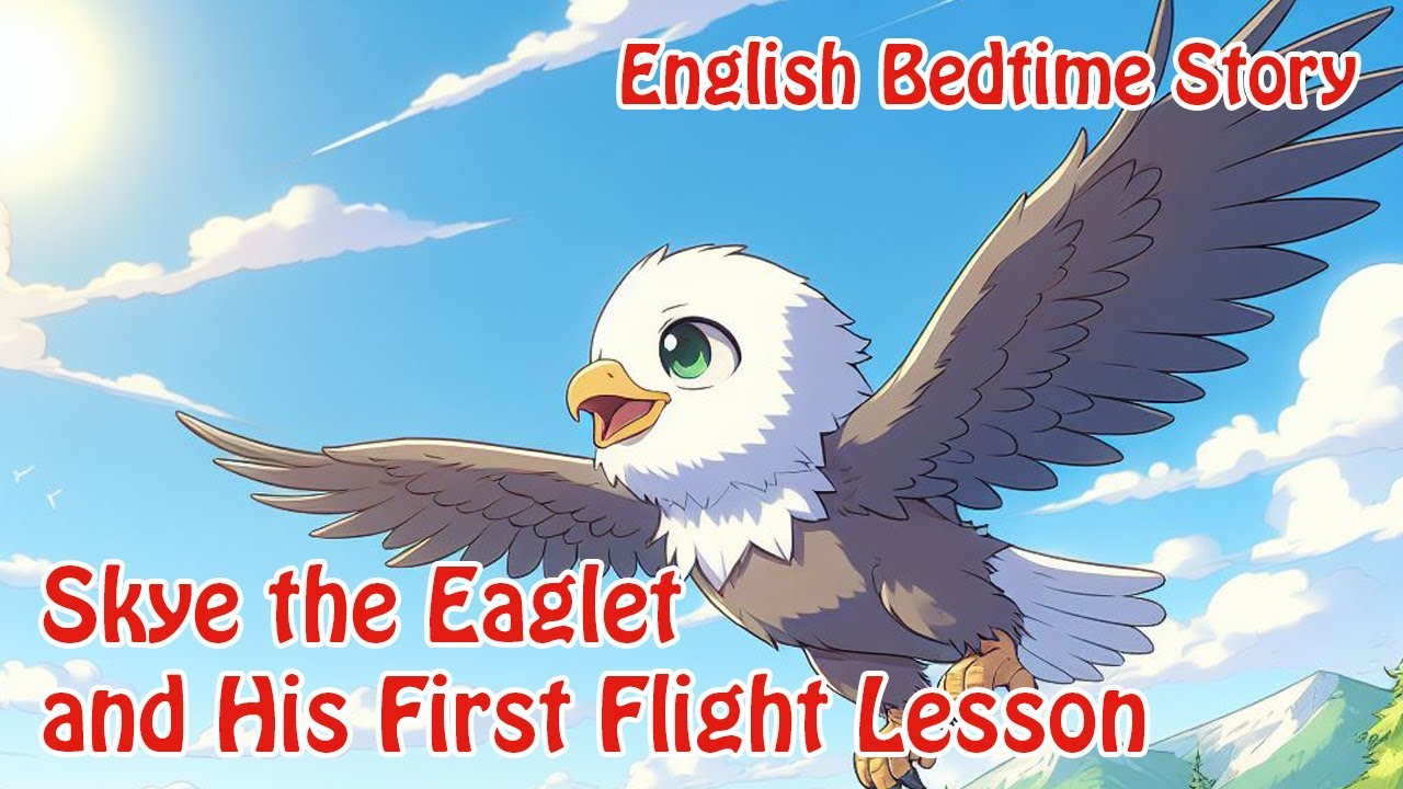 English Bedtime Story | Sky the Eaglet and His First Flight Lesson | Fun & Inspiring Tale for ...