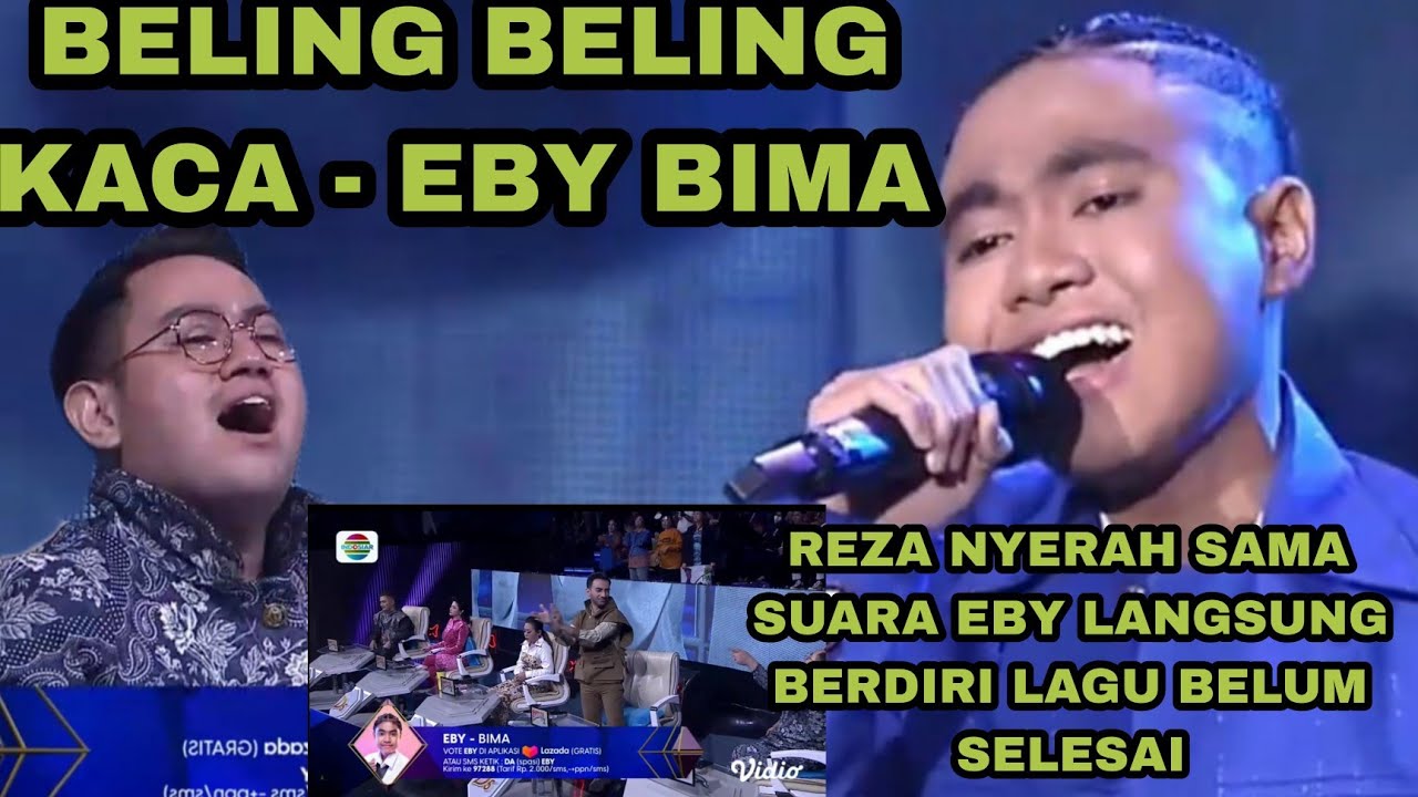 Eby rizta bima beling beling kaca reza nyerah langsung berdiri nasar menganga heran dengan suara ...