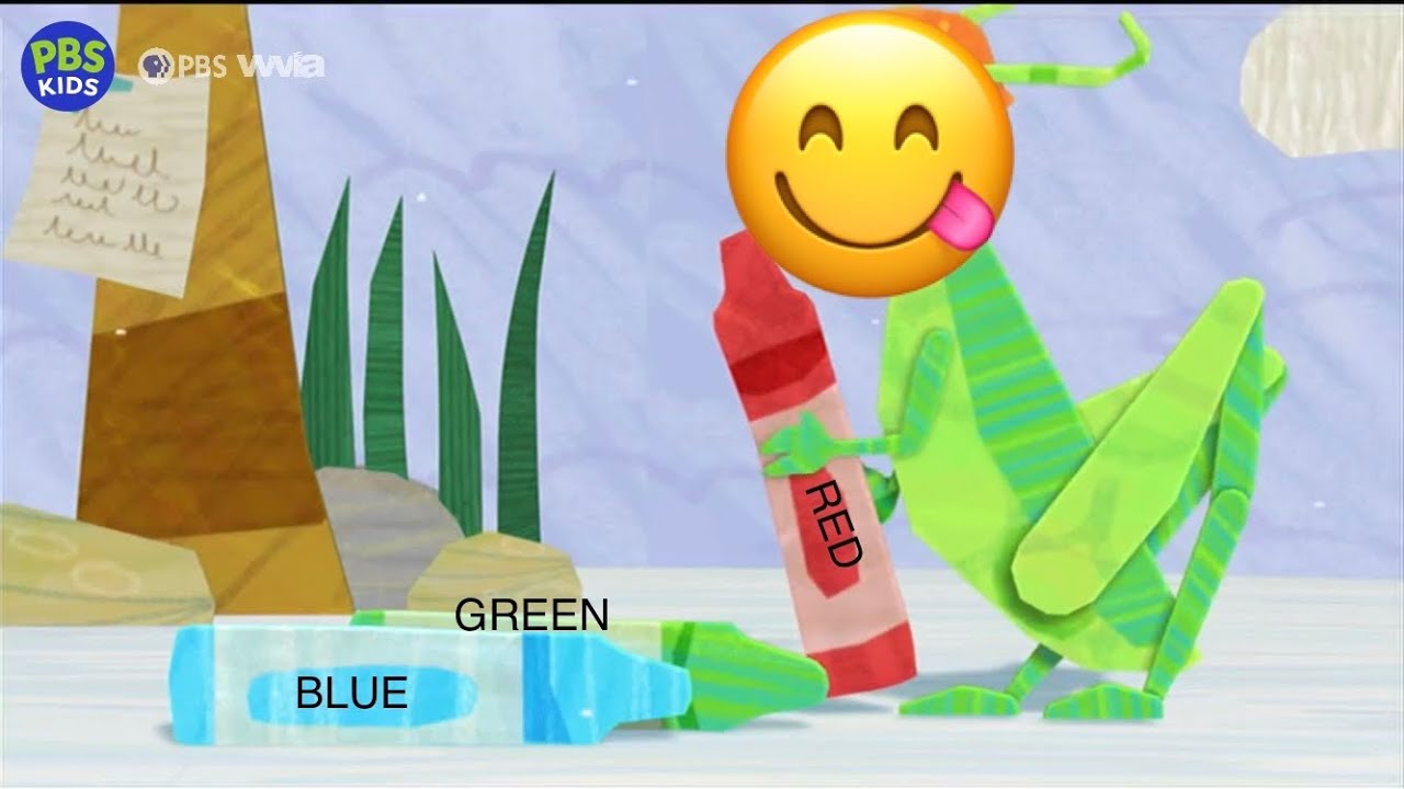 Super Why Grasshopper is Eating Crayons 🖍️ - YouTube