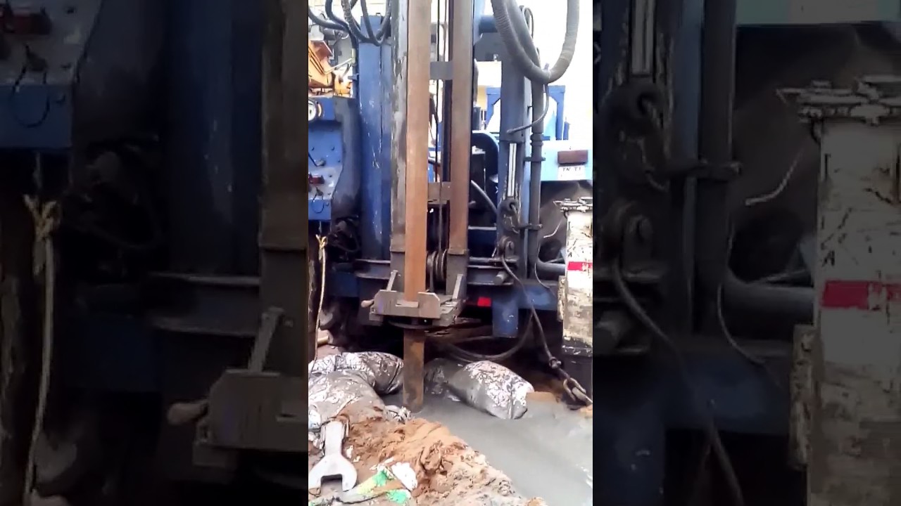 DMC plie machine (Pile foundation) - YouTube