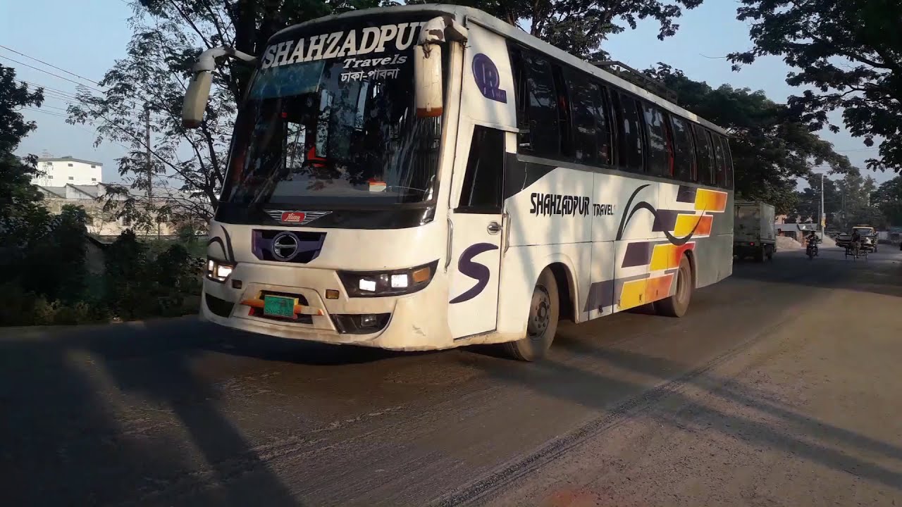 Bus loving in the morning|| Kings, Cline, Pabna Express, Shahzadpur ...