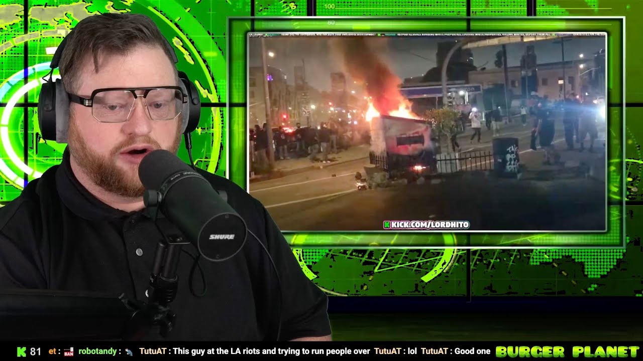 KICK NEWS 111 - LA Protests & Riots - YouTube
