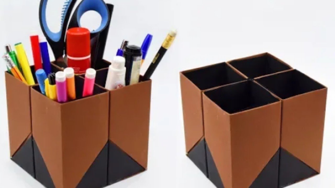 How to make a creative Pen stand ||🥰🥰 || - YouTube