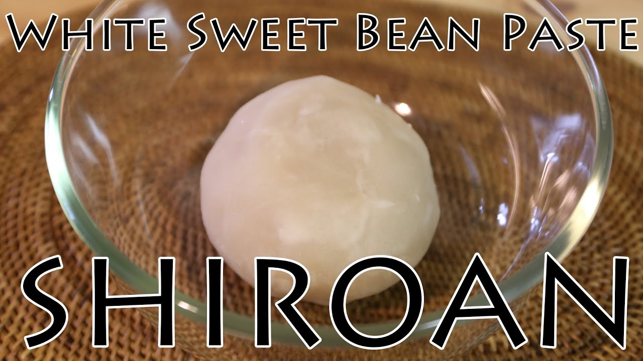 How to make Shiroan Sweet White Bean Paste Japanese Traditional Sweets ...