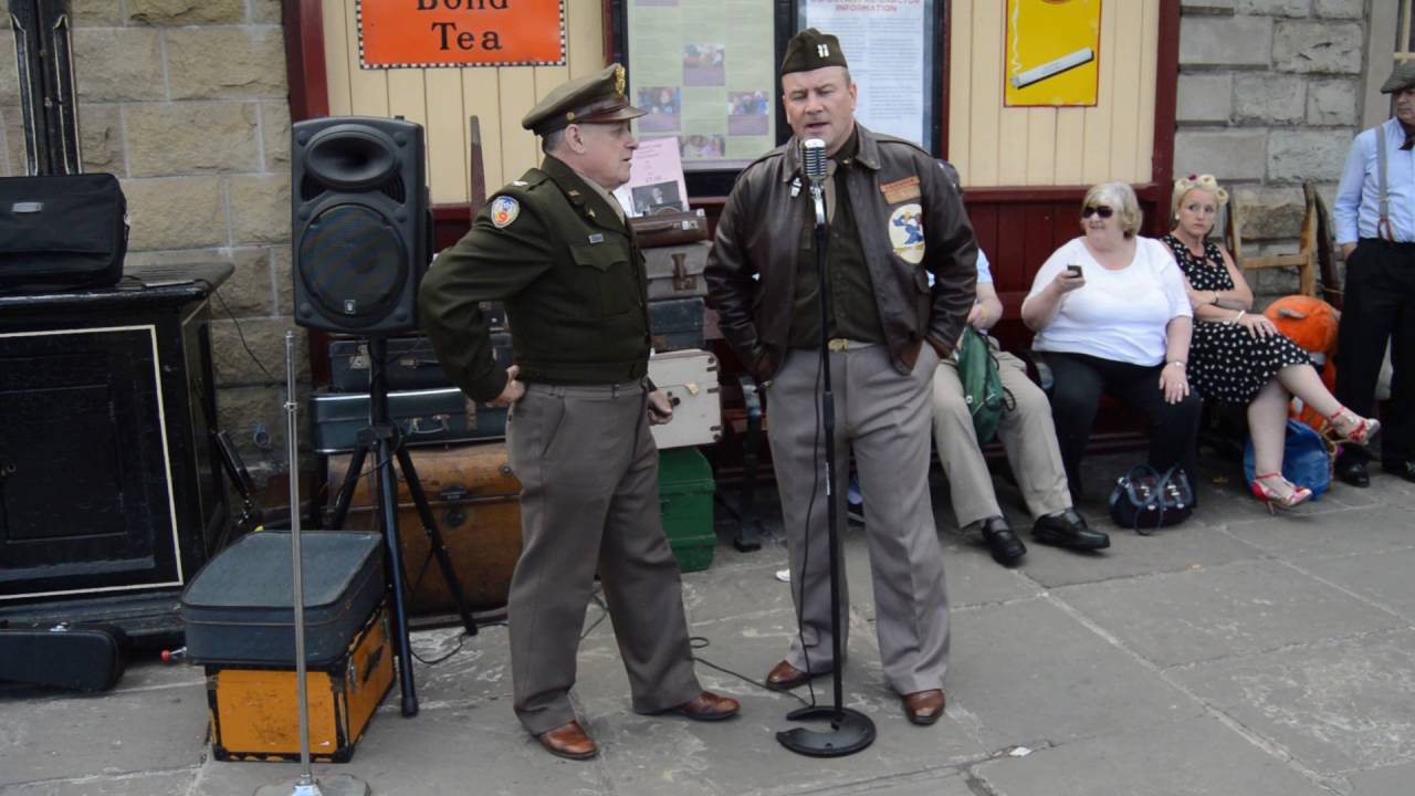 Bury Olden Days - 1940's Weekend Ramsbottom Part 3 - 29 May 2016 - YouTube