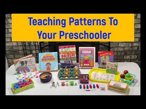 Teaching Patterns To Your Preschooler - YouTube