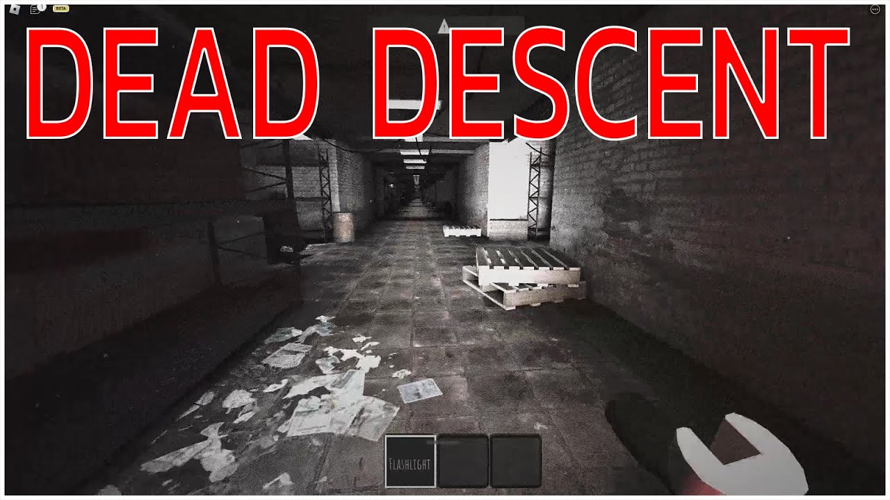 Roblox | Dead Descent ปั่นไฟวงกตใต้กับไอ 2 แขน - YouTube