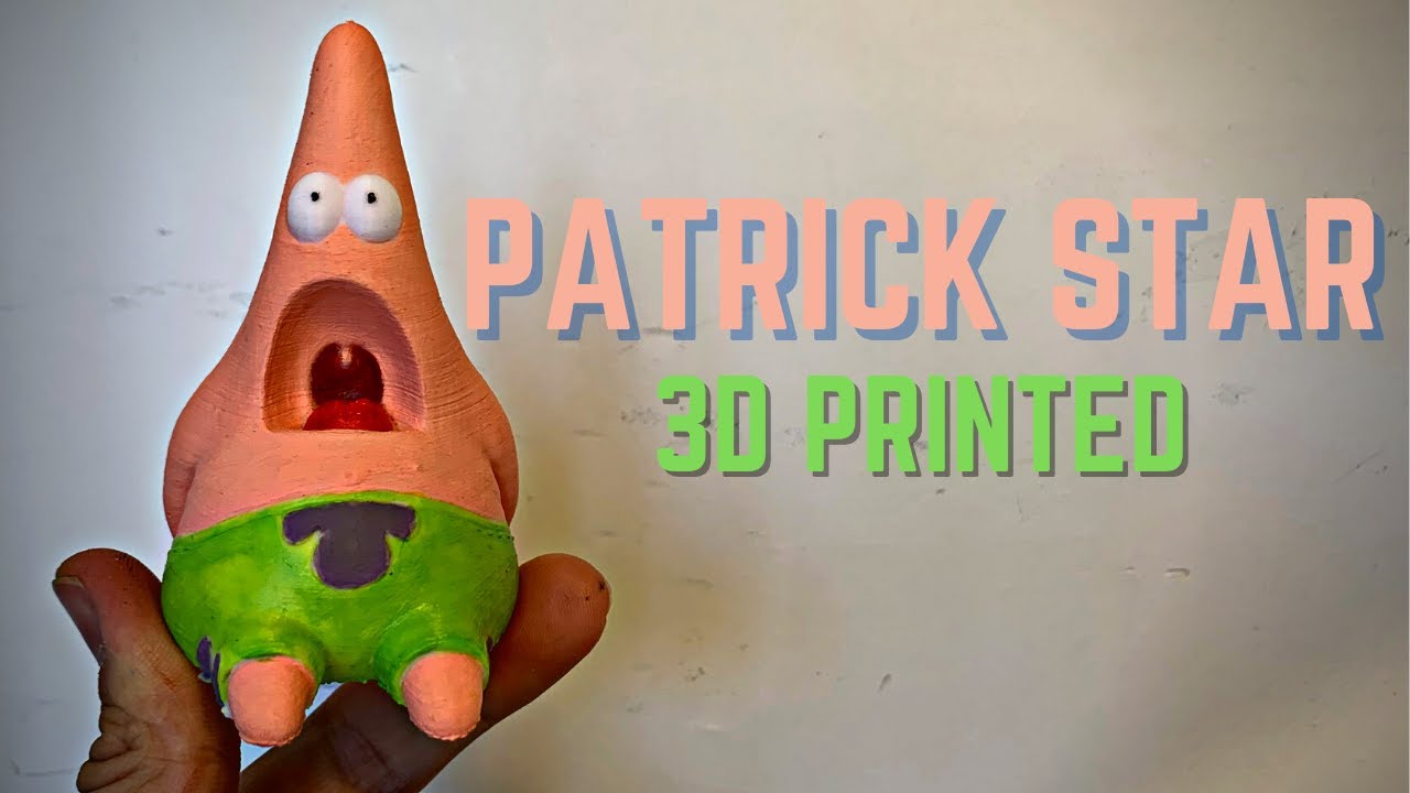 Patrick Star 3D Printed - YouTube