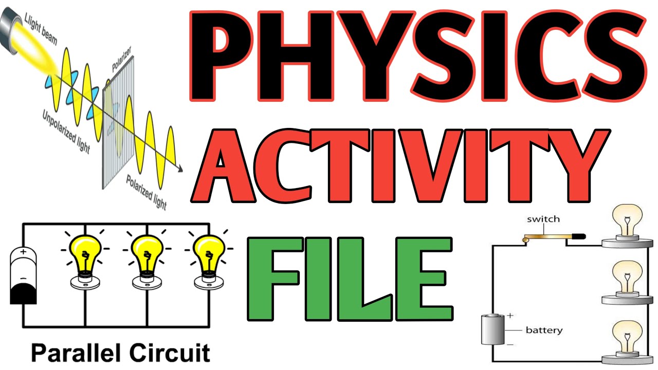Physics Activity File Class XII - YouTube