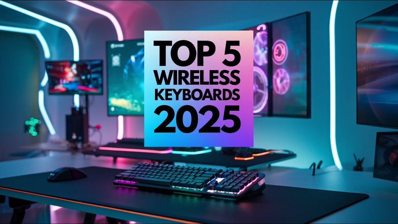 Top 5 BEST WIRELESS KEYBOARDS 2025 | Watch This Video Before Buy? - YouTube