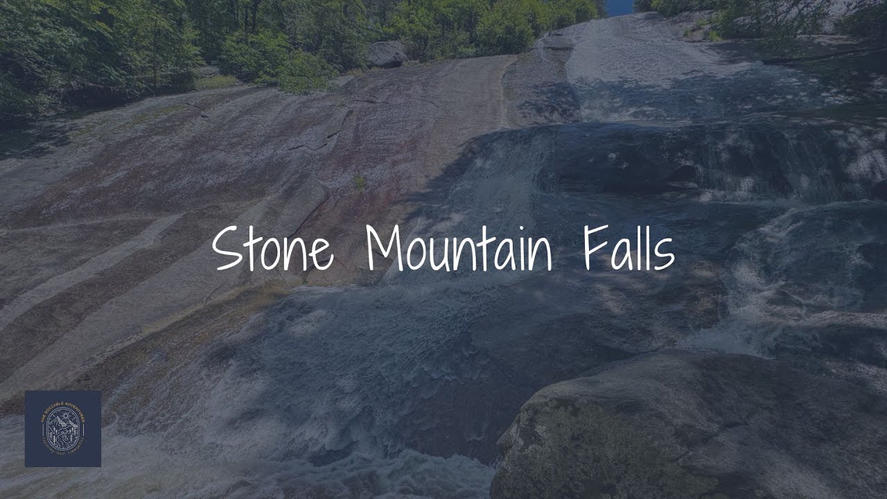 Stone Mountain Falls - Stone Mountain State Park - NC - YouTube