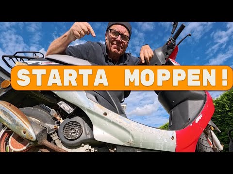 Konsten att starta upp en EU moped som stått länge. Så här gör jag!