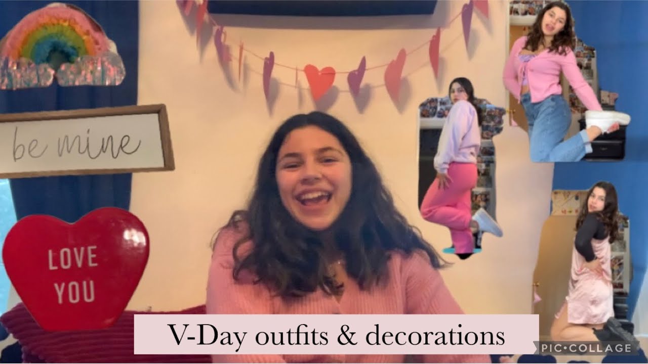 V-Day outfits & decorations - YouTube
