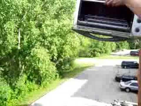Throwing Stuff off a Balcony - YouTube