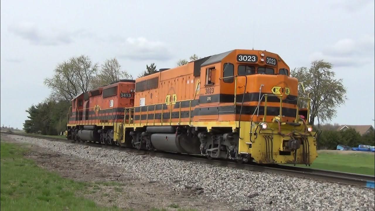 cfe 3023 Arcola IN 4 18 21 Train CFE04 Edit - YouTube