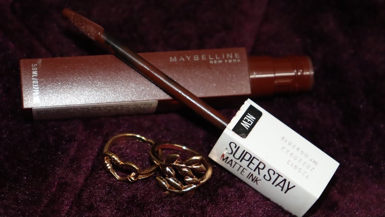 Maybelline New York Super stay Matte Ink Liquid Lipstick 85 Protector ...