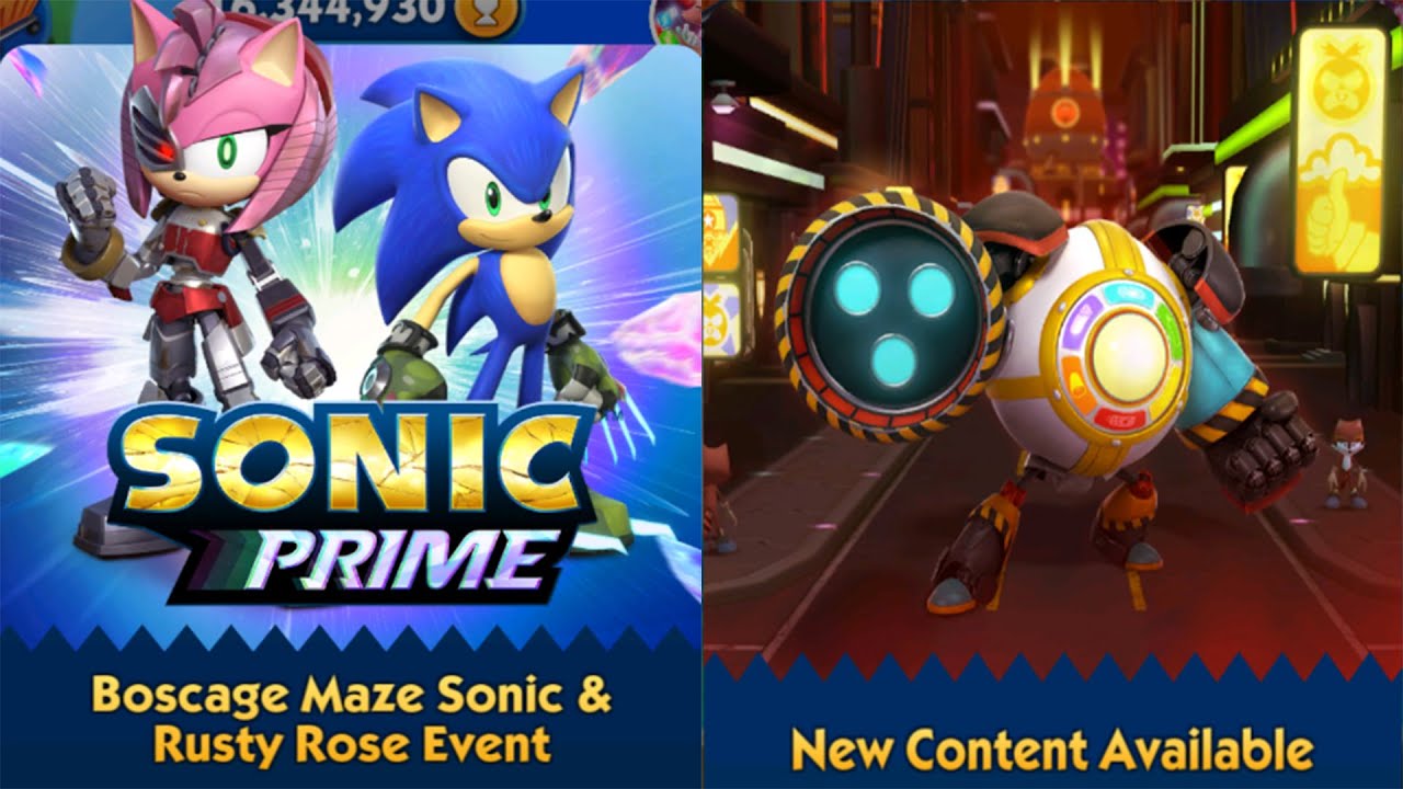 Sonic Dash - Sonic Prime's New Yoke City Map Event & New Boss Battle Dr ...