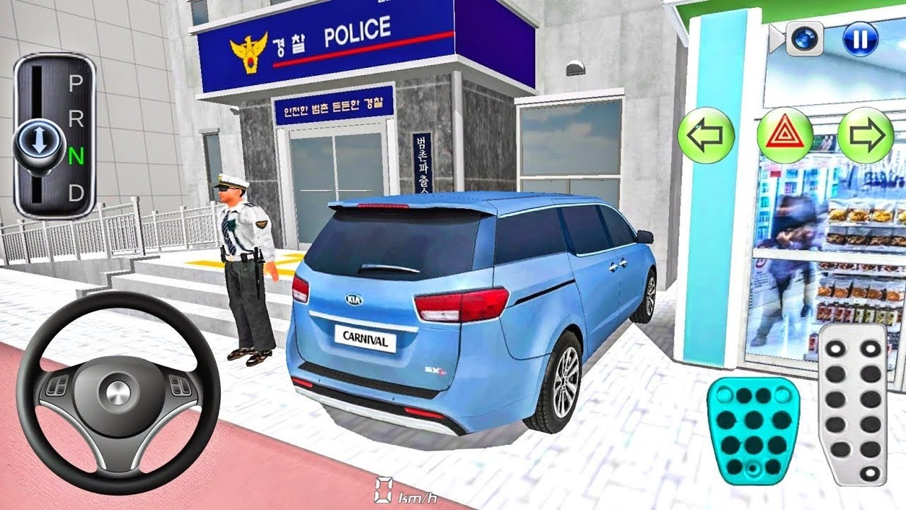 KIA Carnival MPV car in Police Station - 3D Driving Class Simulator ...
