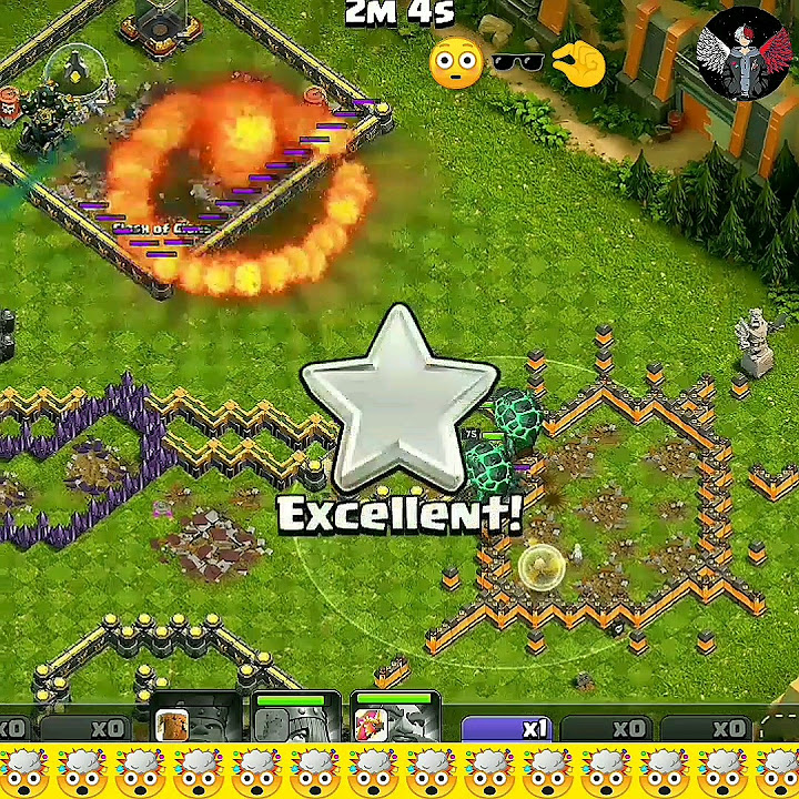 CLASH OF CLANS - EASY WAY TO GET 3 STAR ⭐⭐⭐ IN 'RAMPAGE CHALLENGE' || #COC #clashofclans - YouTube